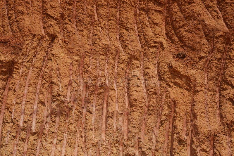 Red indian soil texture stock photo. Image of earth, clay - 86553776