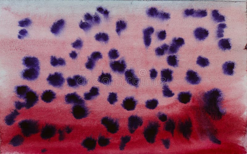 Red Indigo Watercolor Abstraction Stock Photo - Image of graphic ...