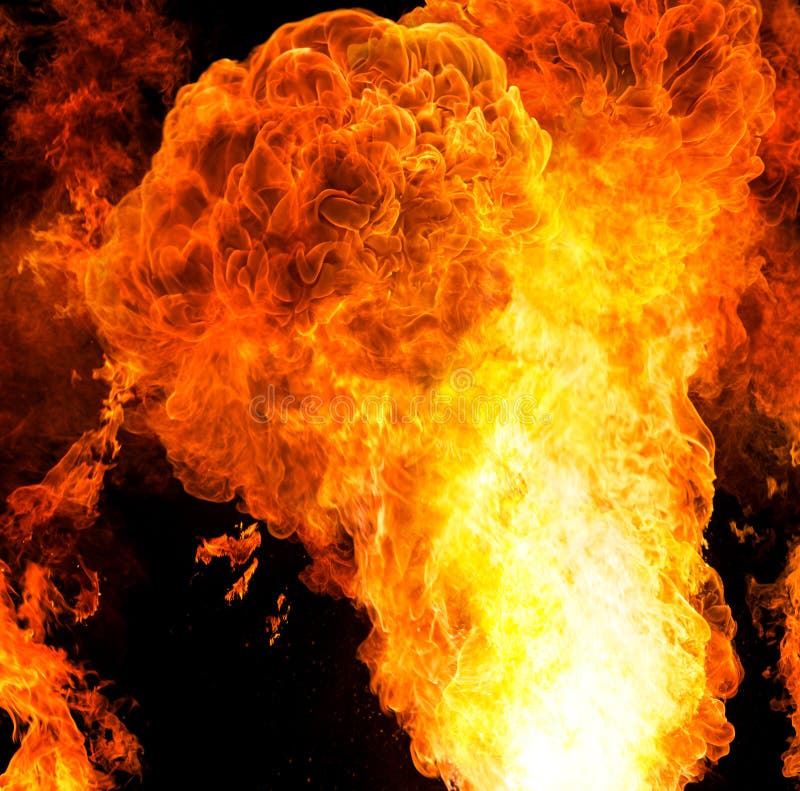 Red inferno stock image. Image of campfire, burn, bonfire - 43948503