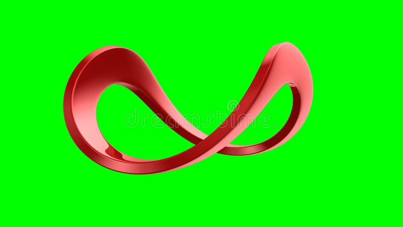 Red infinity stock vector. Illustration of golden, symbol - 7723813