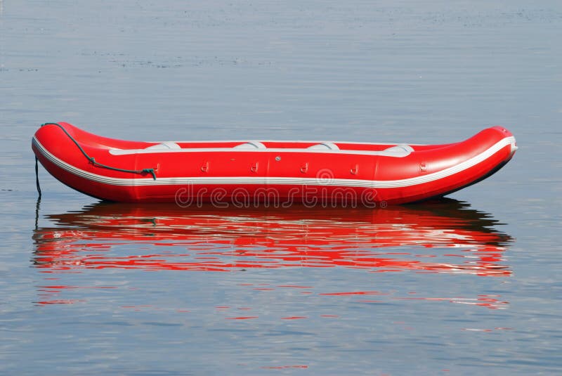 Red inflatable stock photo. Image of small, water, rubber - 15916384