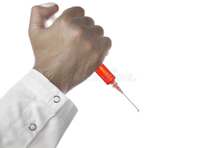 Red injection stock image. Image of liquid, dose, body - 12934865