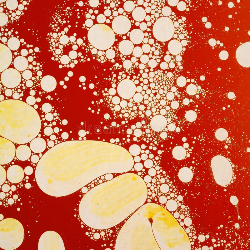 Red ink and bubbles stock photo. Image of golden, liquid - 4544042
