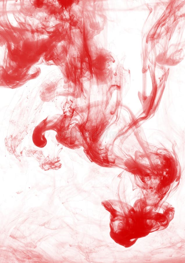 Red ink drop in water stock photo. Image of drop, dynamic - 39795170