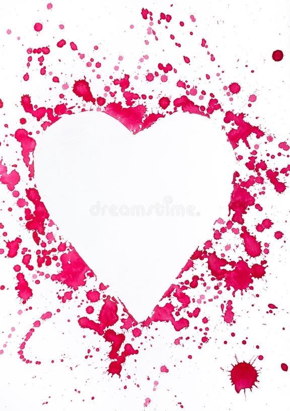 Red ink spots stock photo. Image of liquid, mother, explosion - 44692780