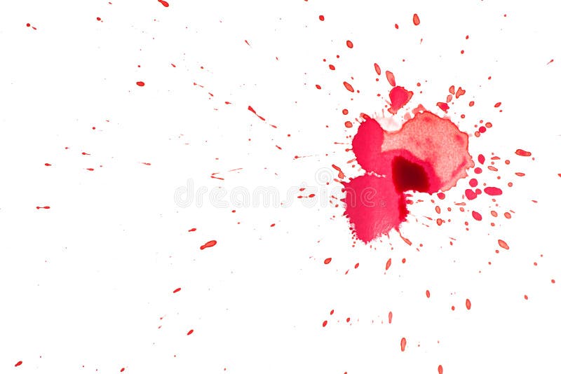 Red Ink spots stock photo. Image of dissolve, circle - 63639490