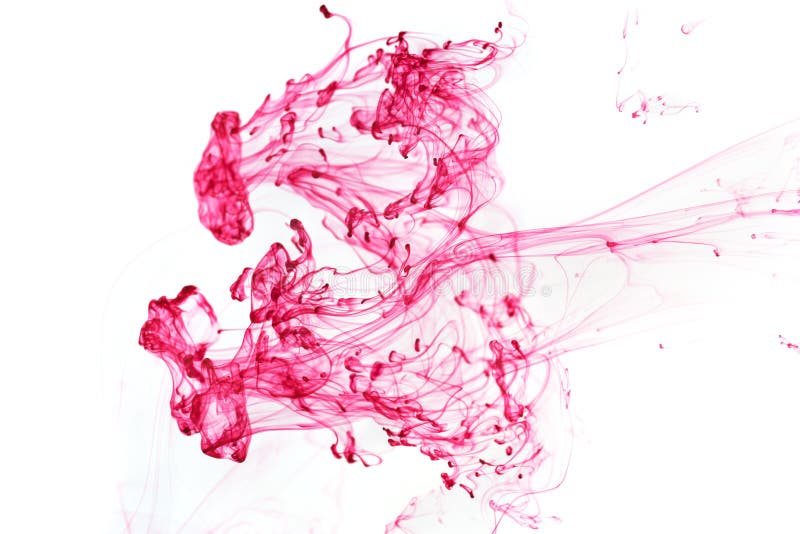 Red ink in water stock photo. Image of structure, colors - 78939392