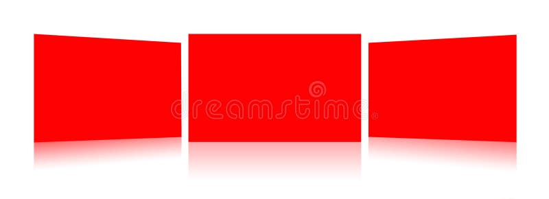 Red Insert Report or Screenshoot Blank Template for Presentation ...