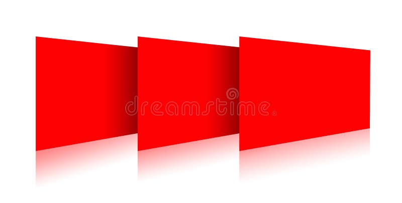 Red Insert Report or Screenshoot Blank Template for Presentation ...