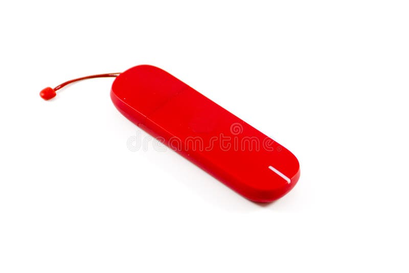 USB Internet Stick with a Laptop Stock Photo - Image of closeup ...