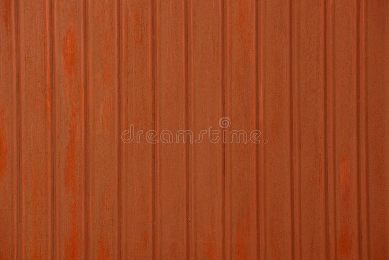 Red Iron Texture of an Old Metal Wall Stock Photo - Image of street ...