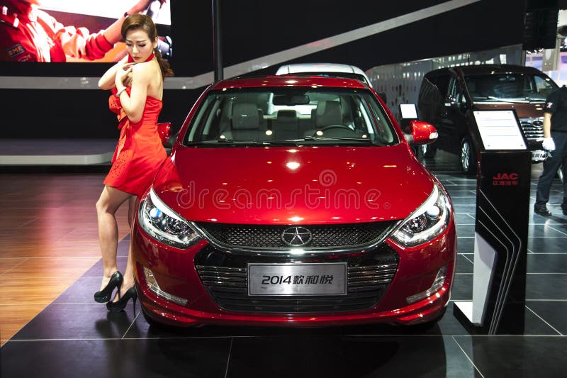 Red jac car editorial image. Image of design, coupe, speed - 42298385