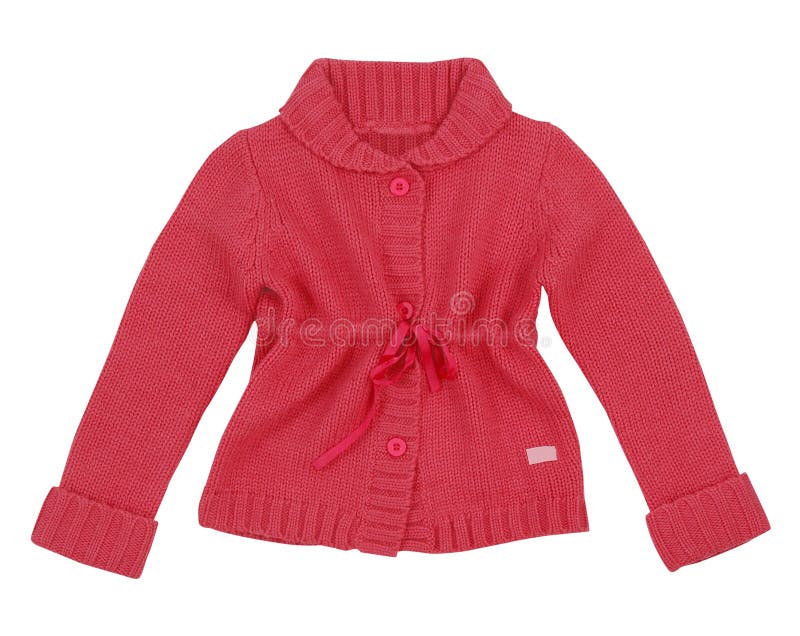 Red jacket stock photo. Image of pretty, clothing, isolated - 30424000