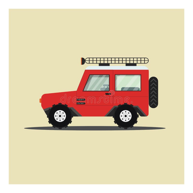 Red Jeep Vector Stock Illustrations – 495 Red Jeep Vector Stock ...