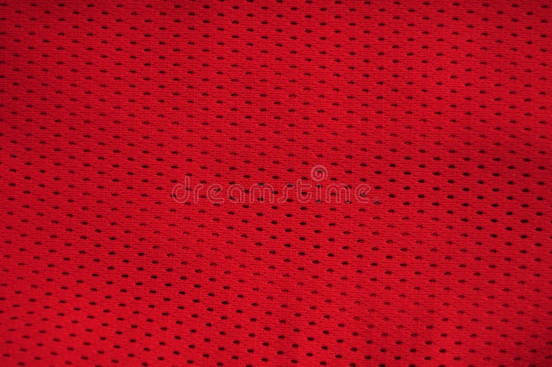 Red Jersey texture stock image. Image of hole, elastic - 12722691