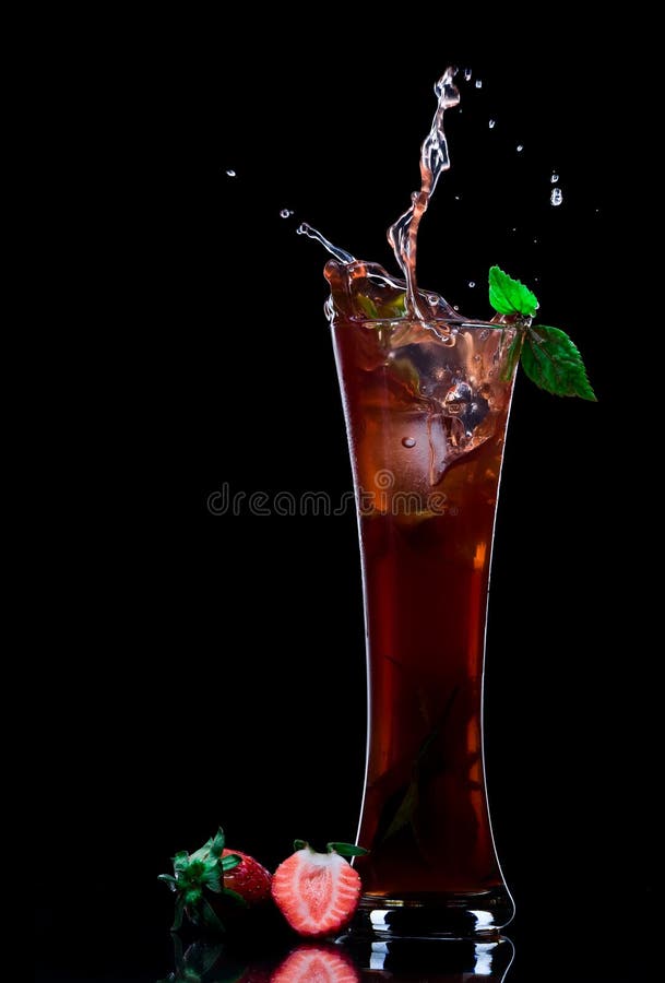 Red juice stock photo. Image of blend, glass, juice, cold - 6985388