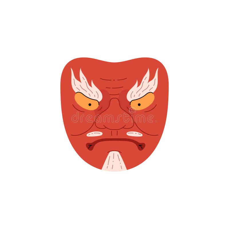 Kabuki Mask Stock Illustrations – 733 Kabuki Mask Stock Illustrations ...