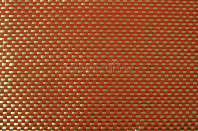 Red Kevlar with White Fiberglass Stock Image - Image of material ...