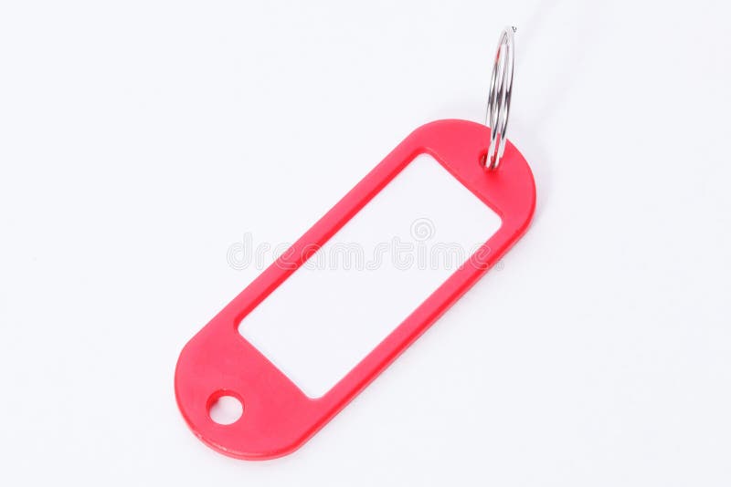 Red key fob. stock photo. Image of grind, open, cutout - 132948744