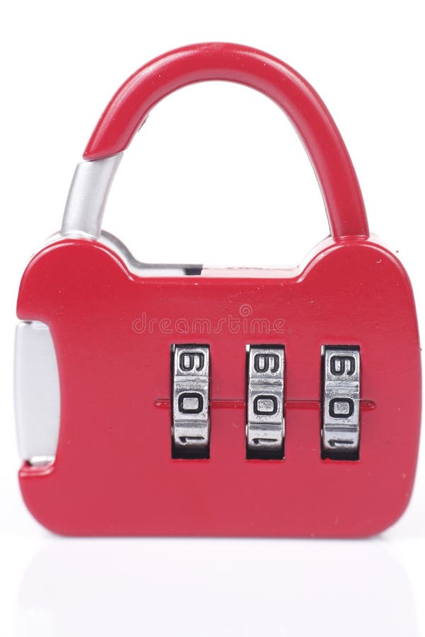 Red Key lock isolated stock image. Image of steel, background - 37905093