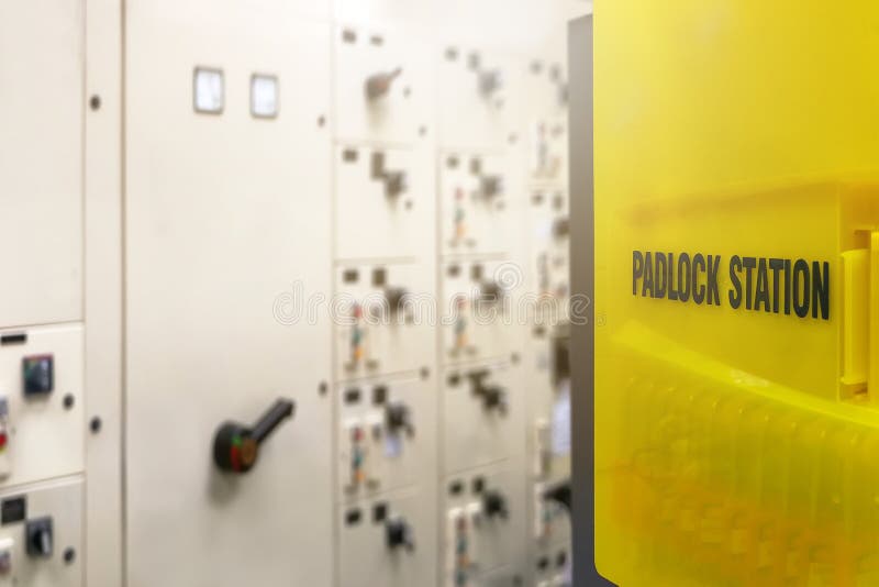 Red Key Lock and Tag for Process Cut Off Electrical,the Toggle T Stock ...