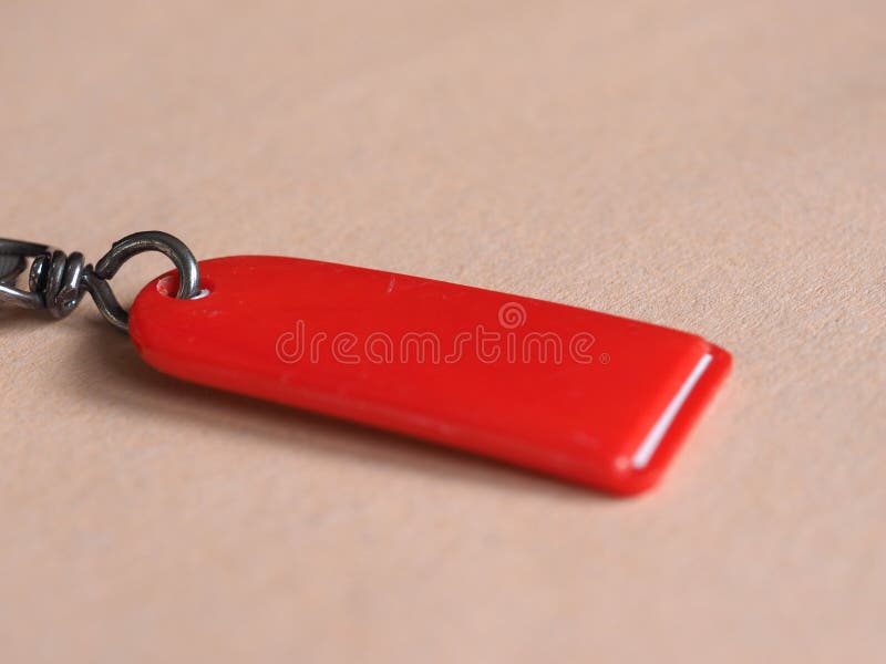Red Key Ring Selective Focus Stock Photo - Image of house, dwelling ...