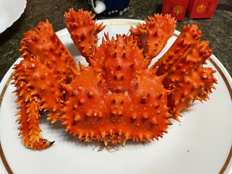 Red King Crab, Alaska King Crab Stock Image - Image of coral, food ...