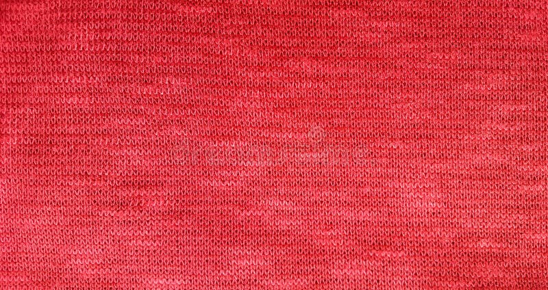 Red Knit Fabric Textile Background. Stock Illustration - Illustration ...