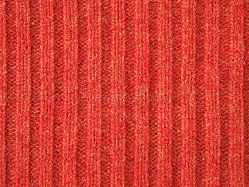 Red knitted stock image. Image of wool, texture, knitting - 23399485