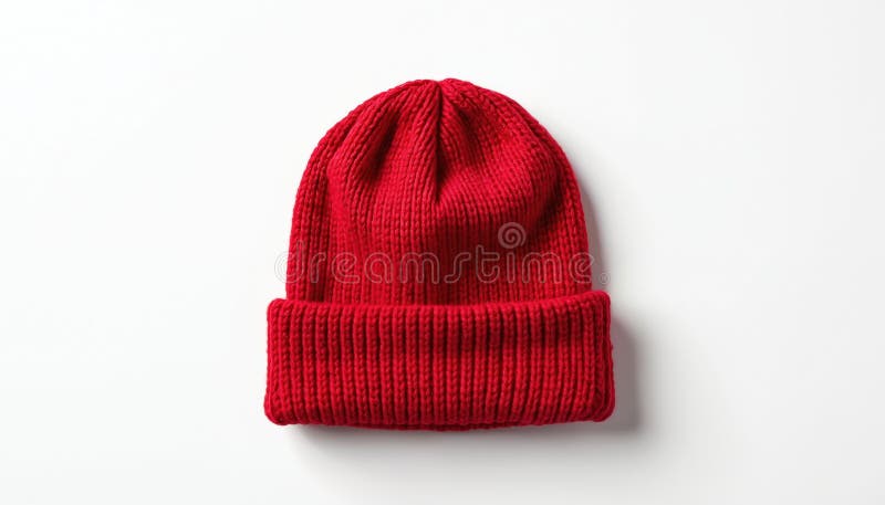 Red Knitted Beanie Hat Stock Illustrations – 1,895 Red Knitted Beanie ...