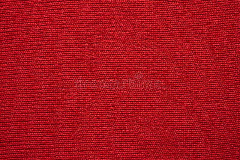 Red Knitted Cloth Wool Texture Surface Background Stock Photo - Image ...