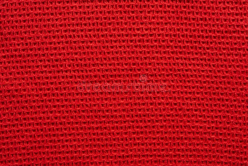 Red Knitted Cloth Wool Texture Surface Background Stock Image - Image ...