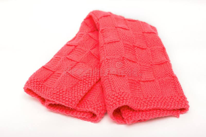 Red knitted fabric stock image. Image of fabric, soft - 53988875