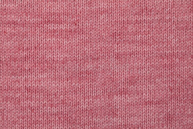 Red Knitted Melange Textile Pattern Stock Photo - Image of clothing ...