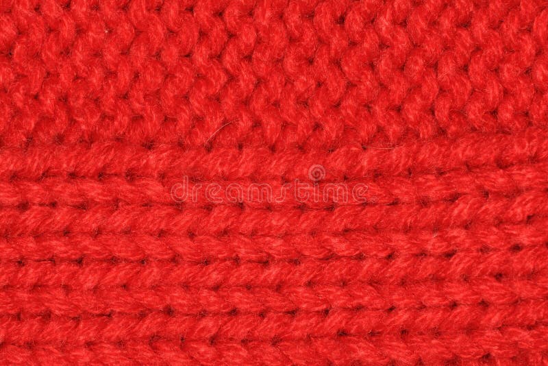 Red Knitted Texture, Wool, Crafts Stock Photo - Image of material ...