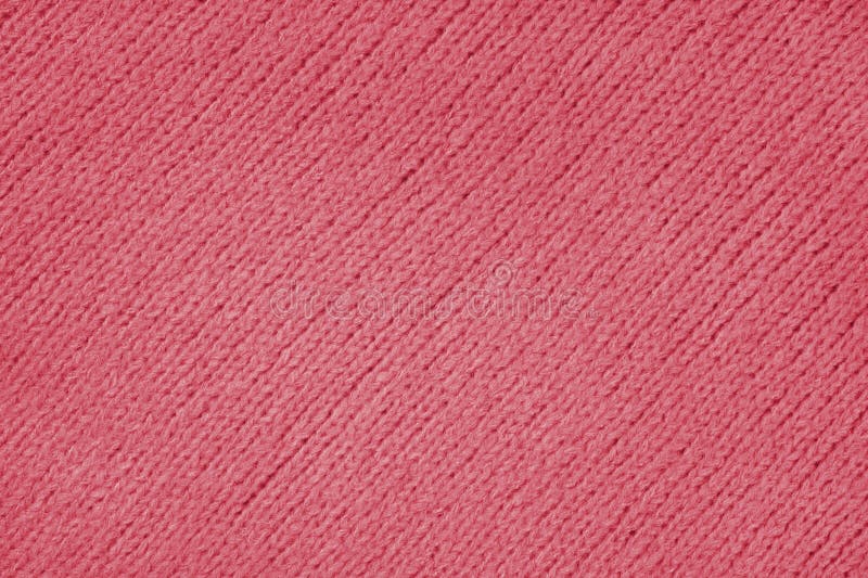 Red Knitted Woolen Jersey Fabric with Diagonal Weaving, Sweater ...