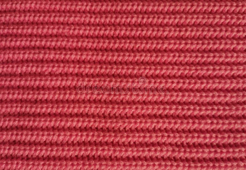 Red Knitwear Fabric Texture. Stock Image - Image of wool, overlay ...