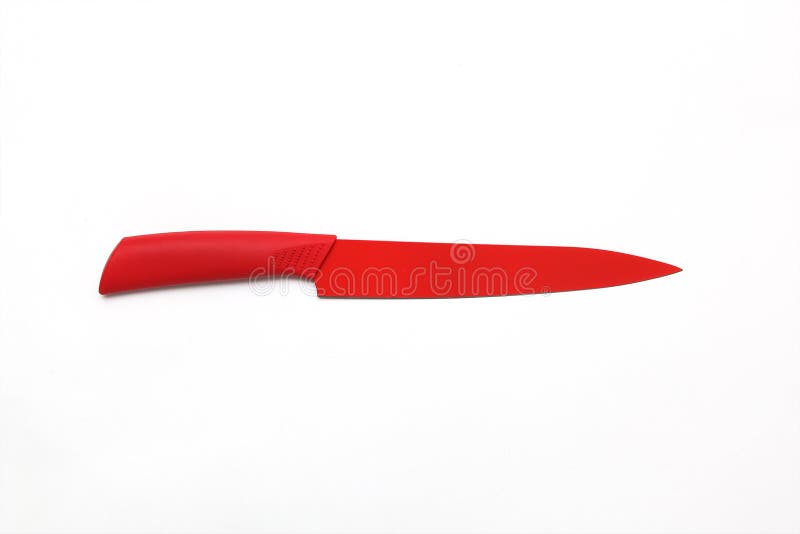 Red knives stock photo. Image of items, sharps, tools - 67383134