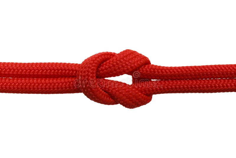 Red heart shaped knot stock image. Image of background - 28624563