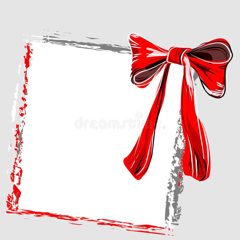 Red knot stock vector. Illustration of contour, decorative - 3857979