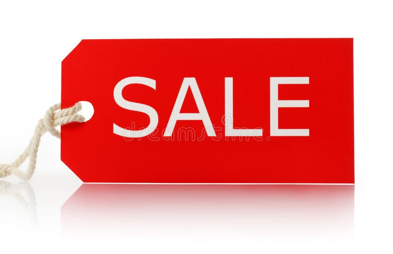 Red label stock photo. Image of sale, message, consumerism - 17362516