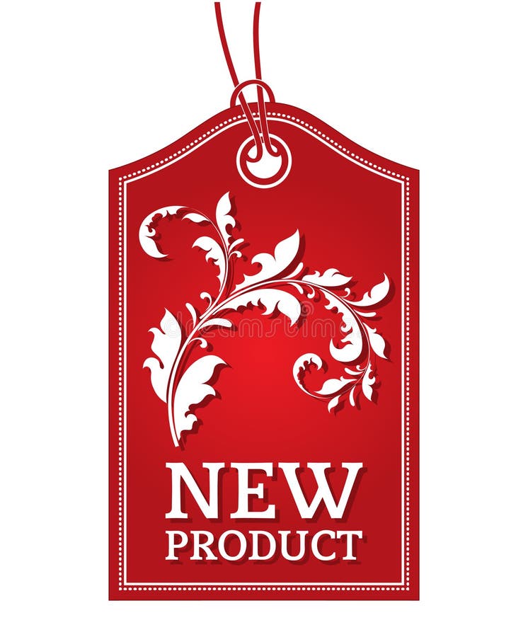 Red Label stock vector. Illustration of shopping, business - 31543679