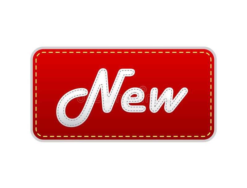 New red 3d square button stock vector. Illustration of icon - 87873575