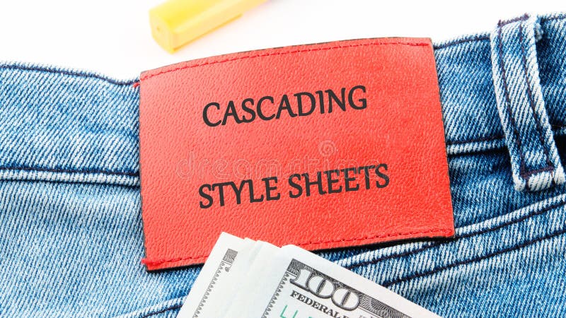 Cascading Style Sheets, Css Label. High Performance. Vector Stock ...