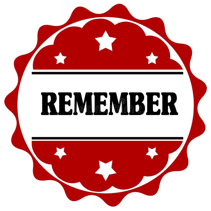 Remember Stock Illustrations – 36,164 Remember Stock Illustrations ...