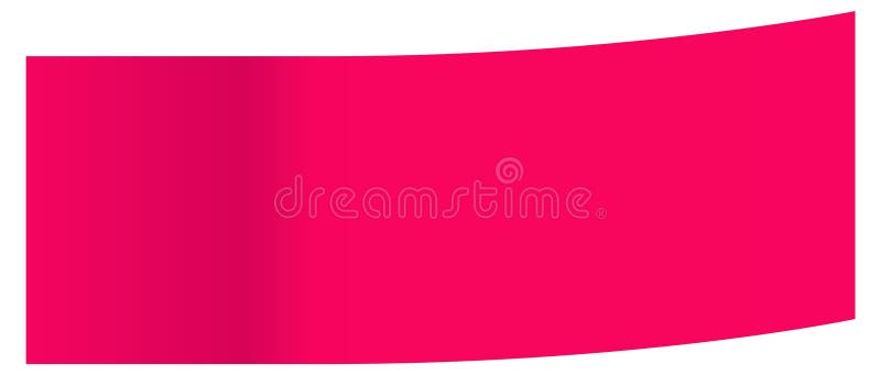 Red Label Template. Realistic Office Paper Sticker Stock Vector ...