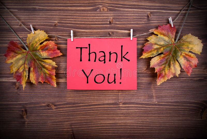 416 Thank You Card Fall Leaves Stock Photos - Free & Royalty-Free Stock ...