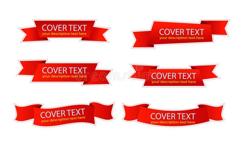 Red label for business stock vector. Illustration of product - 163597011