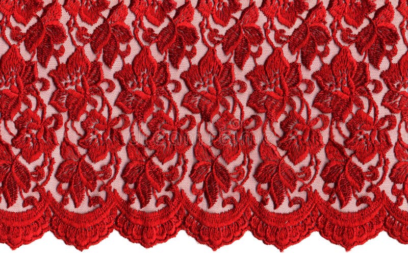 Black Lace with Pattern in the Manner of Flower Stock Photo - Image of ...