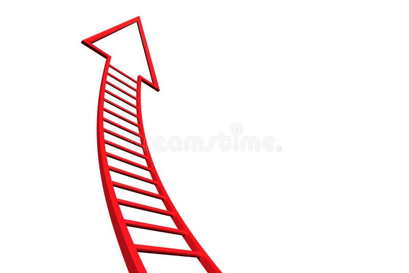 Red Ladder Arrow Graphic Stock Illustrations – 151 Red Ladder Arrow ...